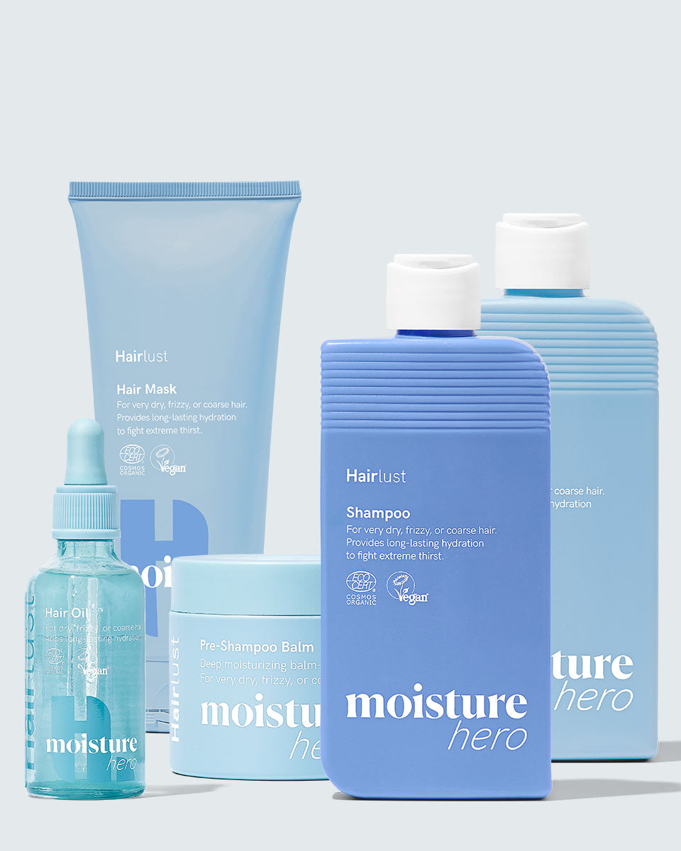 Moisture Hero™ Bundle | Spar 20% | For veldig tørt og krusete hår